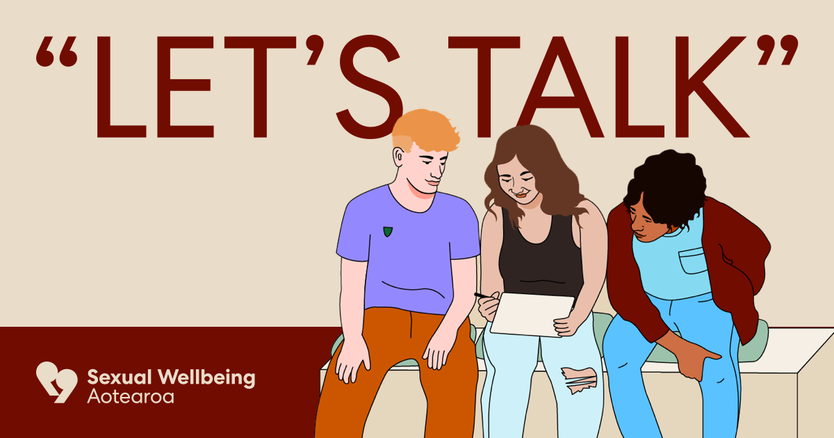 STI self-test questionnaire pad | Sexual Wellbeing Aotearoa